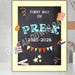 First Day of Pre-k, First Day of School Sign, Printable Preschool Sign ...