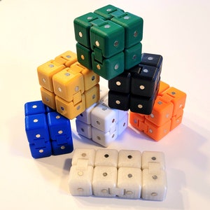 MAGNETIC Infinity Cube Fidget Toy - Etsy