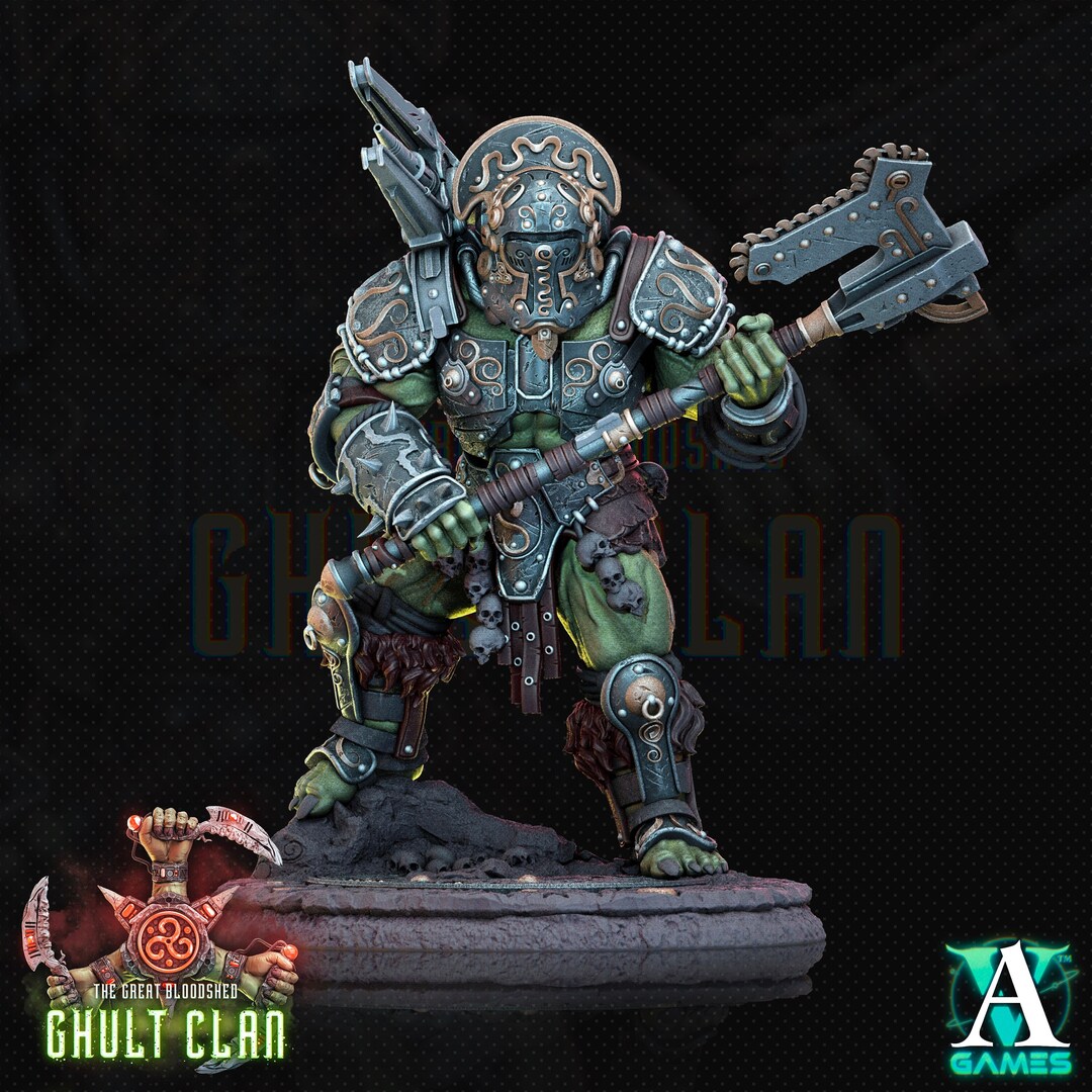 Ghult Varrak Orc Miniatures (set of 5 Unique) | Archvillain Games - Etsy