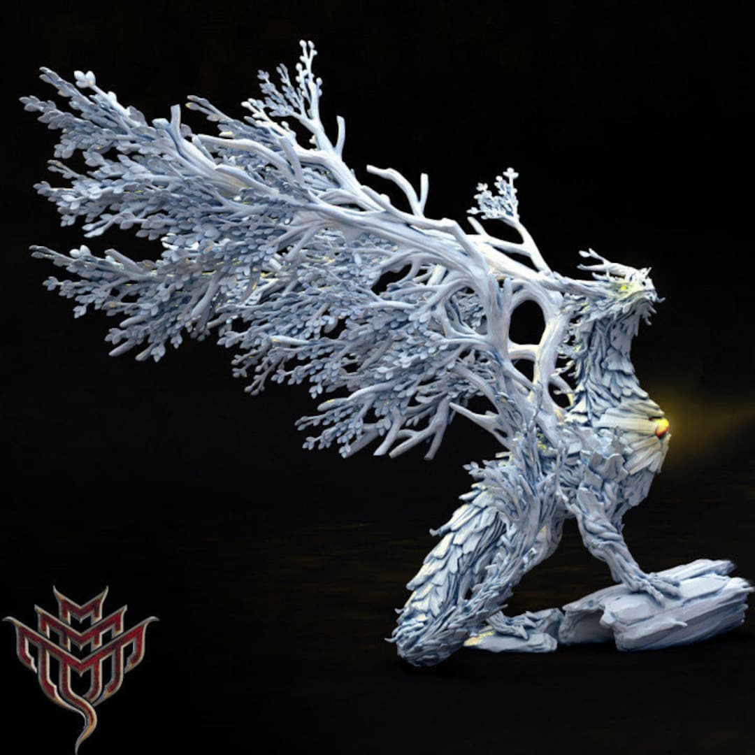 Forest Dragon Miniature | Mini Monster Mayhem - Etsy