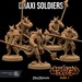Swarm Queen Miniature Mini Monster Mayhem Insect Lord Miniature TTRPG ...