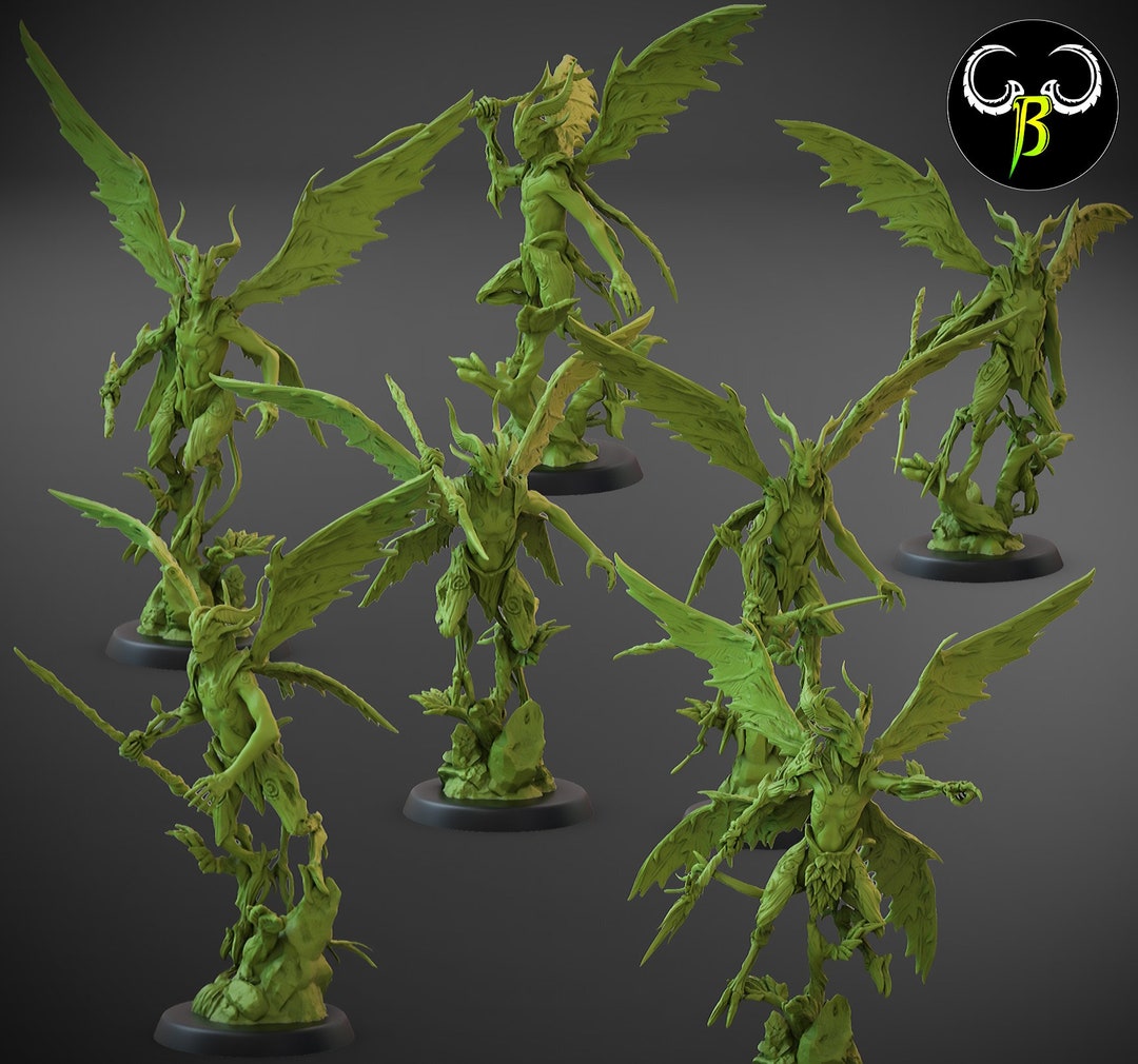 Fae Hunters Miniatures | Clay Beast Creations - Etsy