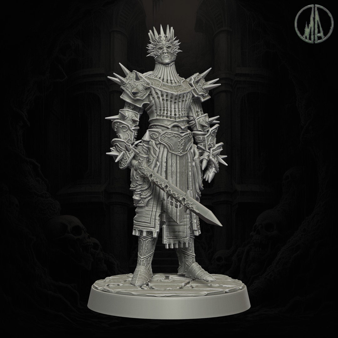 Thorn Knights Miniatures (set of 5) | Monolith Arts - Etsy