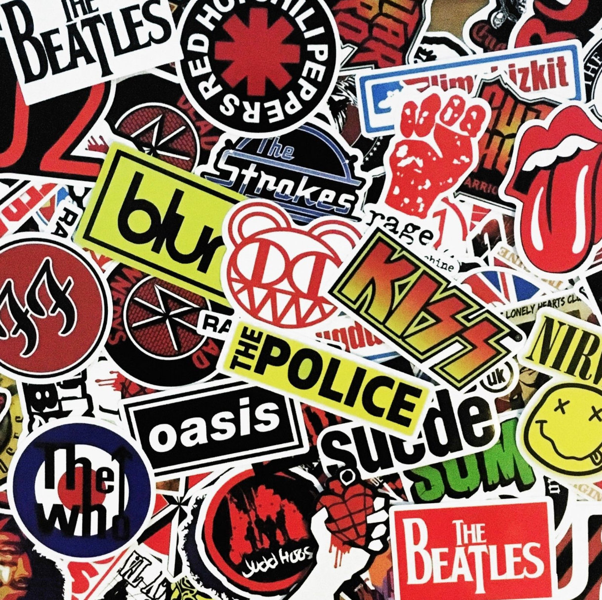Band Vinyl Sticker Bundles Etsy Uk