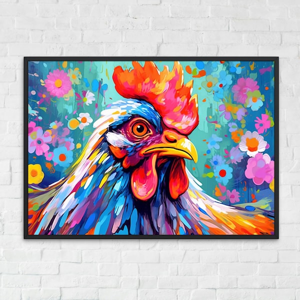 Rooster Wall Decor - Etsy