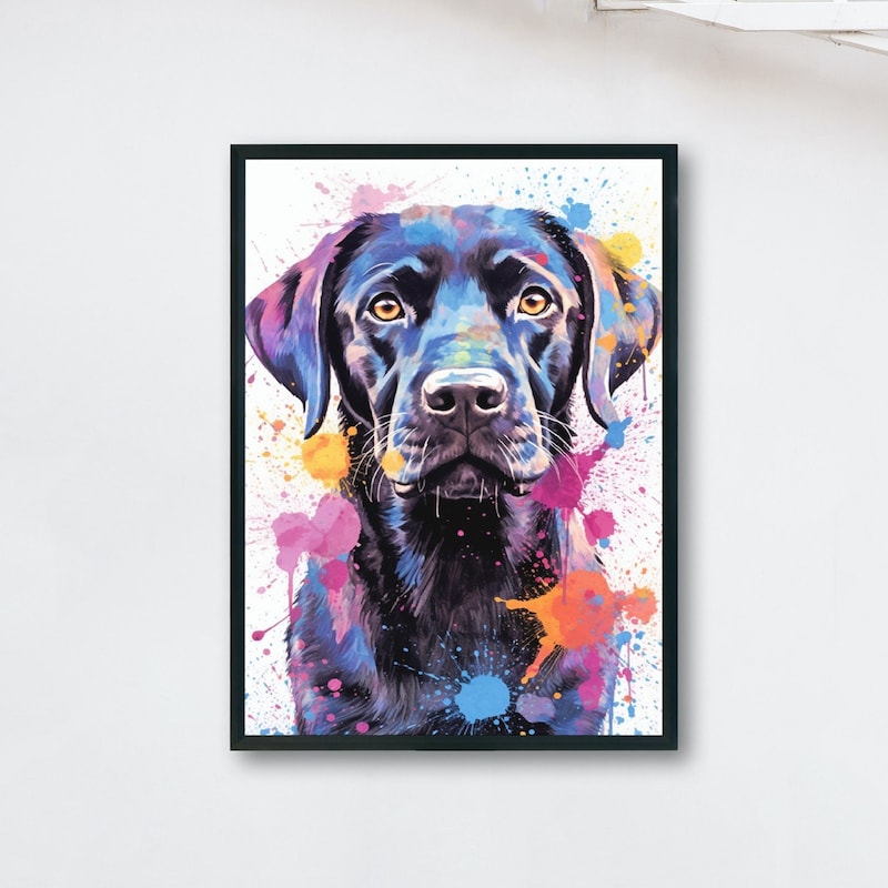Black Lab Art - Etsy