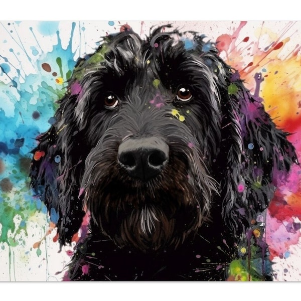 Labradoodle Art - Etsy