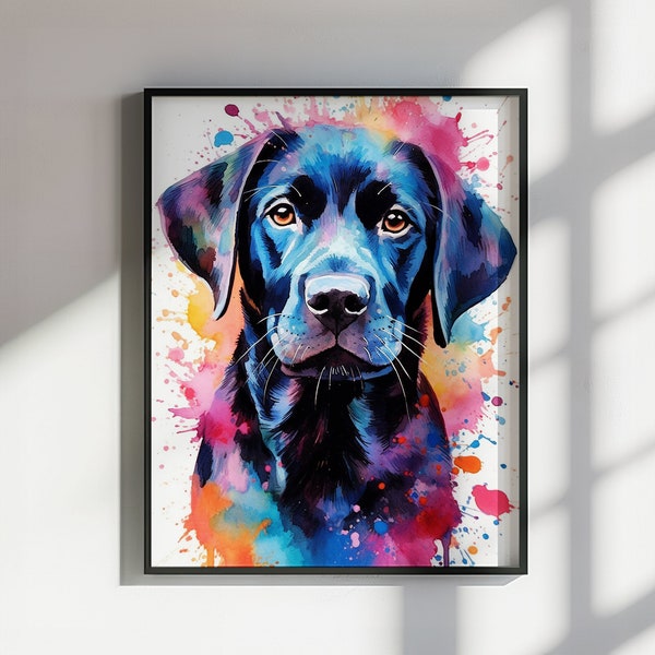 Black Lab Art - Etsy