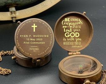 Baptism Compass, First Holy Communion Compass, Confirmation Present ...