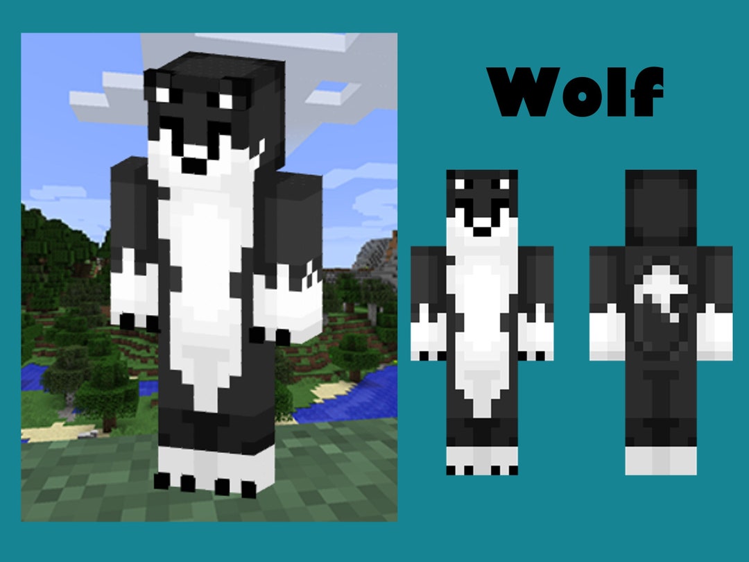 Custom Fursona Minecraft Skins - Etsy