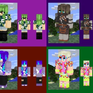 Custom Minecraft Skin - Etsy
