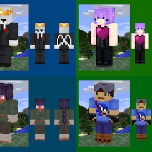 Custom Minecraft Skin - Etsy