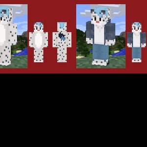 Custom Fursona Minecraft Skins - Etsy