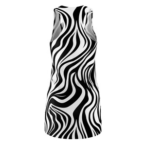 Zebra Print Women's Racerback Dress - Etsy