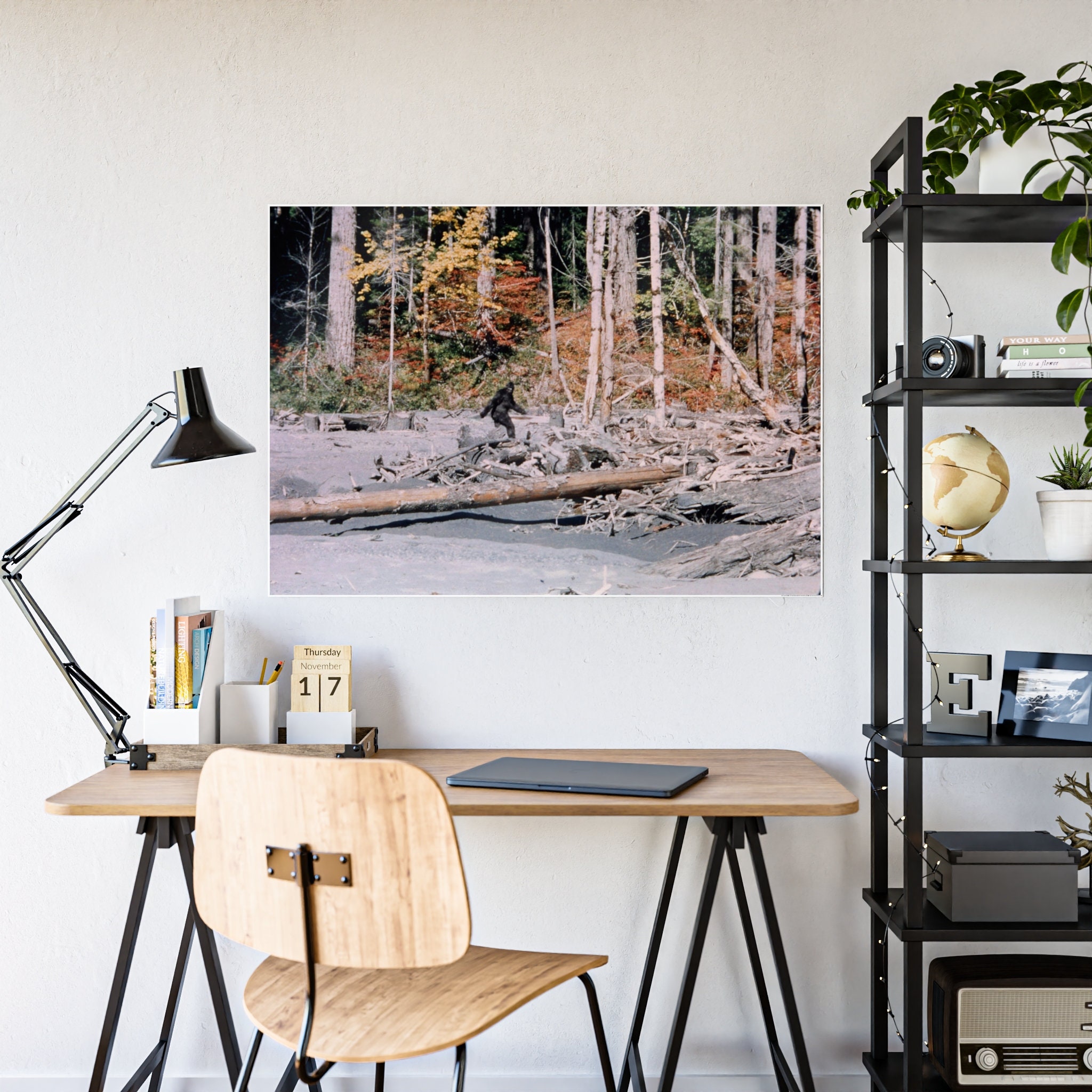 Bigfoot Patterson Gimlin Film Frame 352 high Gloss Poster - Etsy