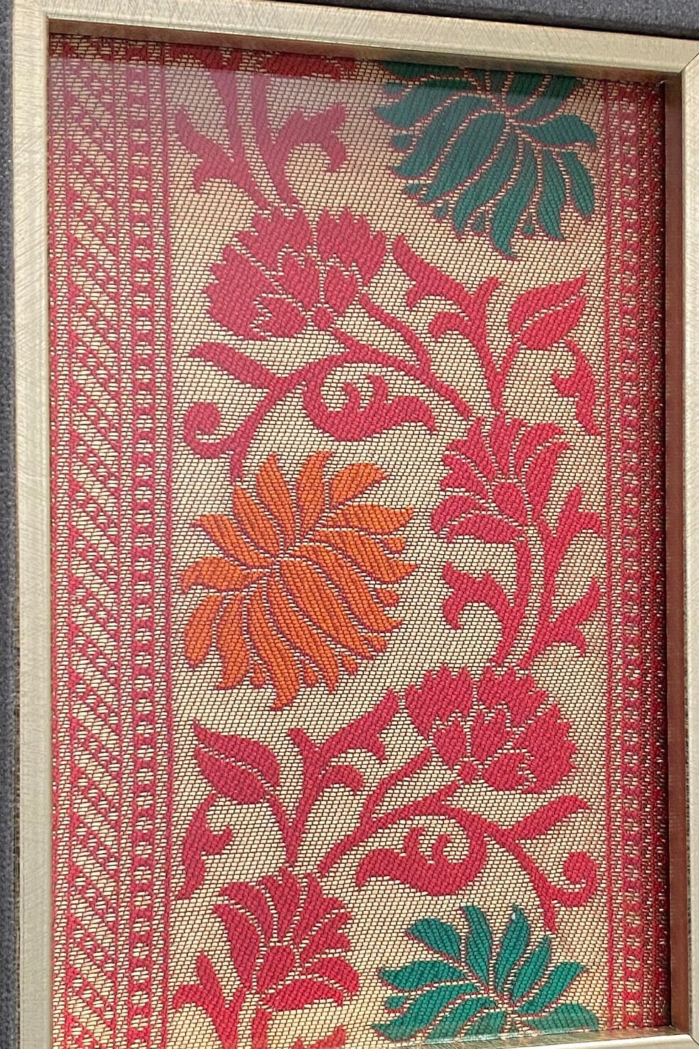 Saree Captured in a Frame - Etsy