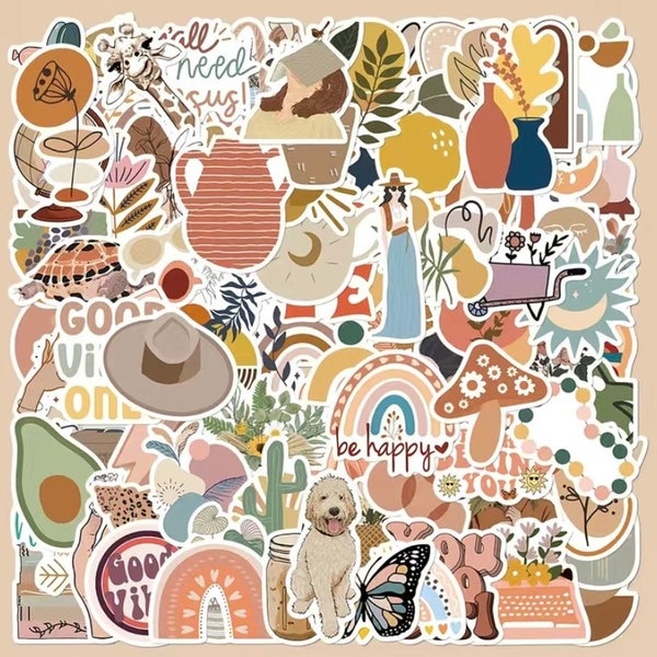 Boho Sticker - Etsy