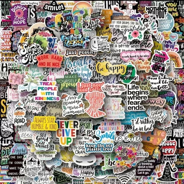 Motivation Sticker - Etsy