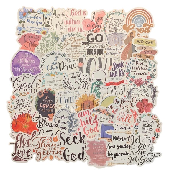 Bible Verse Sticker - Etsy