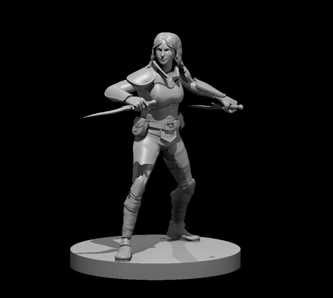 Human Female Rogue Mini - Etsy