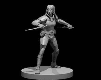 Female Human Rogue Portraits 12-pack Dungeons & Dragons - Etsy