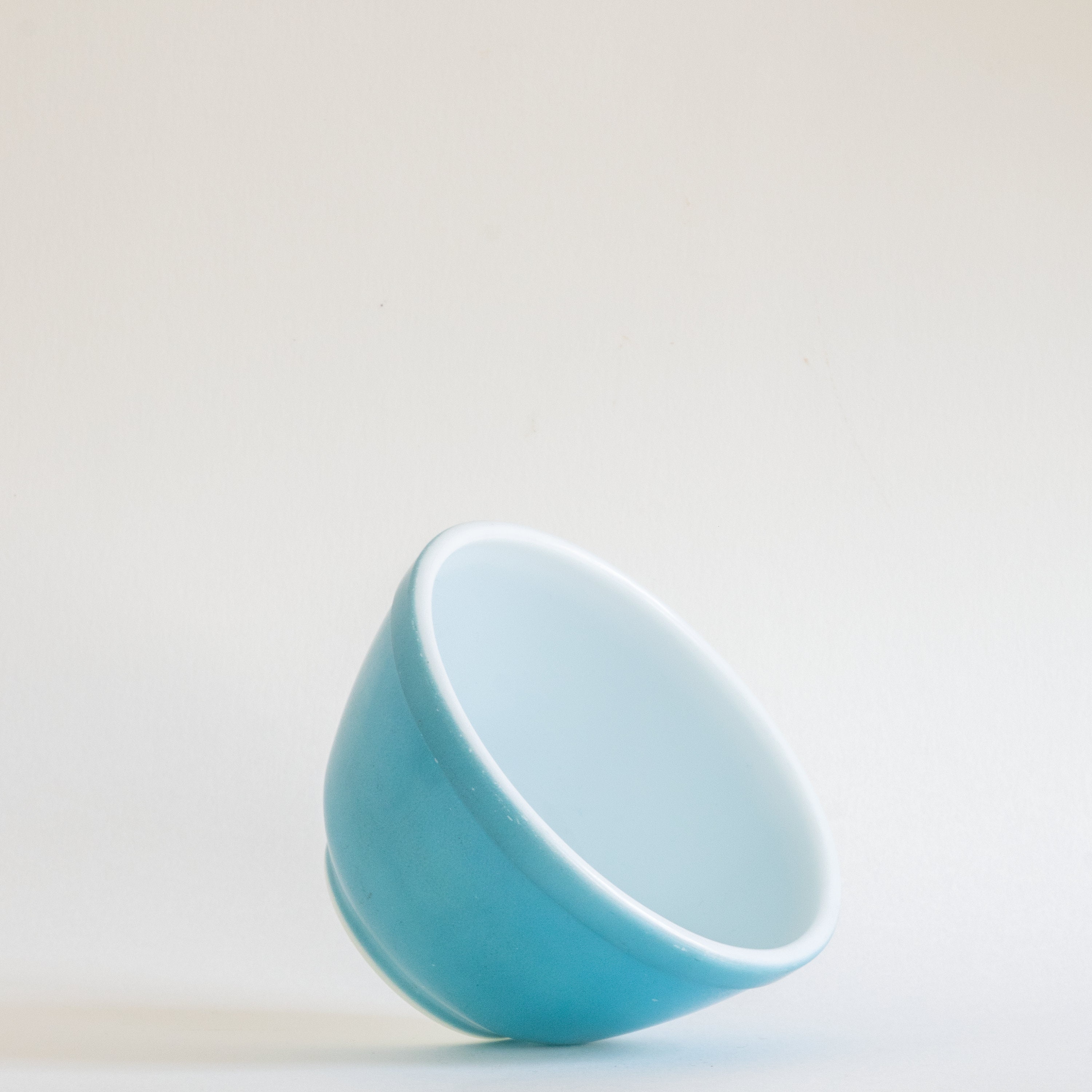 Vintage Pyrex 401 Glass Turquoise Blue Nesting Mixing Bowl - Etsy