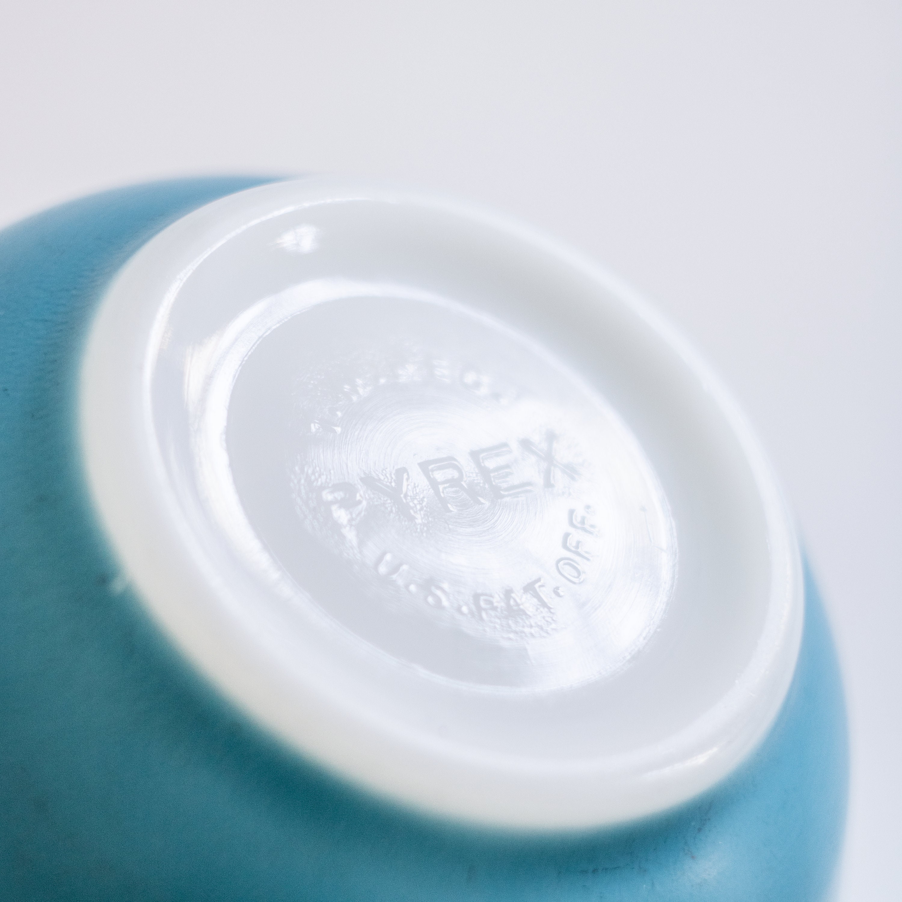 Vintage Pyrex 401 Glass Turquoise Blue Nesting Mixing Bowl - Etsy