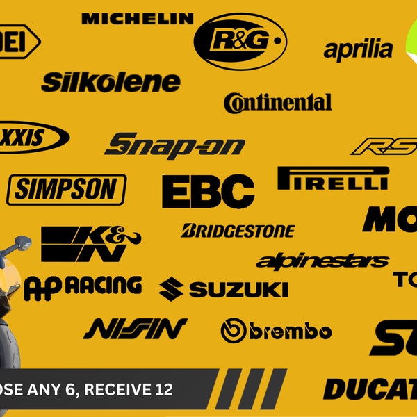 Motorcycle Belly Pan Stickers - Etsy