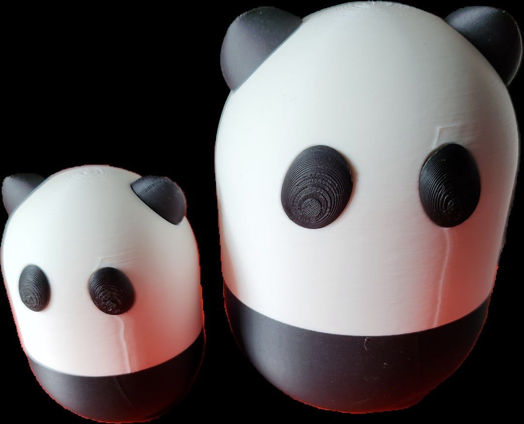 Set of 2 Panda Containers / 3D Printed / Storage /child, Adult Gifts ...