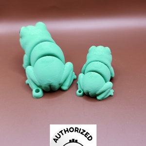 Butt Frog & Tiny Butt Frog 3d Printed Articulating Motion / Child, Adult Gifts - Etsy