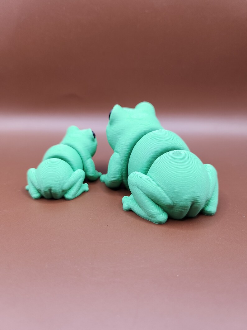 Butt Frog & Tiny Butt Frog 3d Printed Articulating Motion / Child, Adult Gifts - Etsy