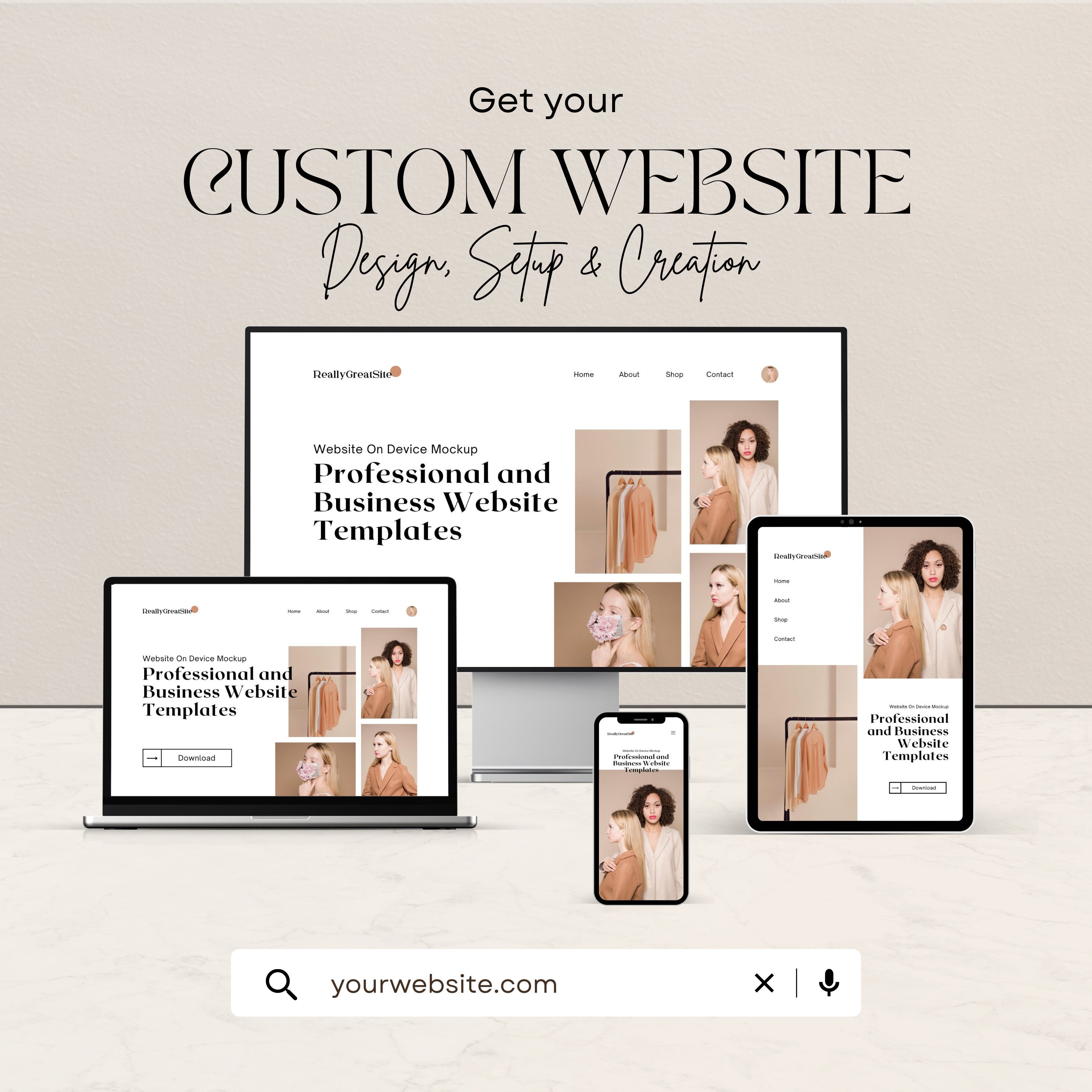 Custom Website Creation - Online Store Designs & Build - Etsy