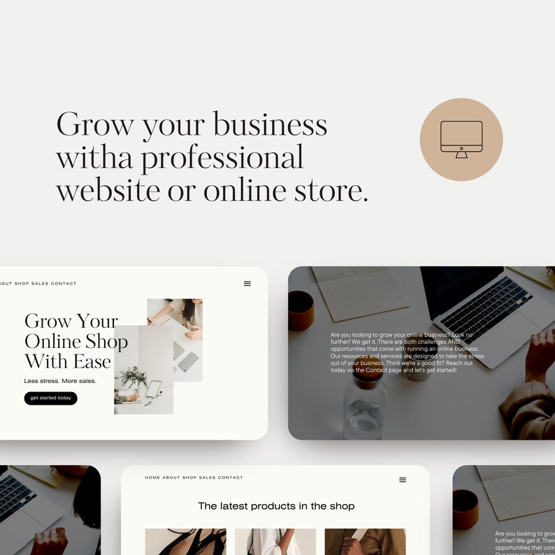 Custom Website Creation Online Store Designs & Build - Etsy