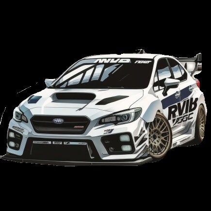 Rally Car Sticker - Etsy