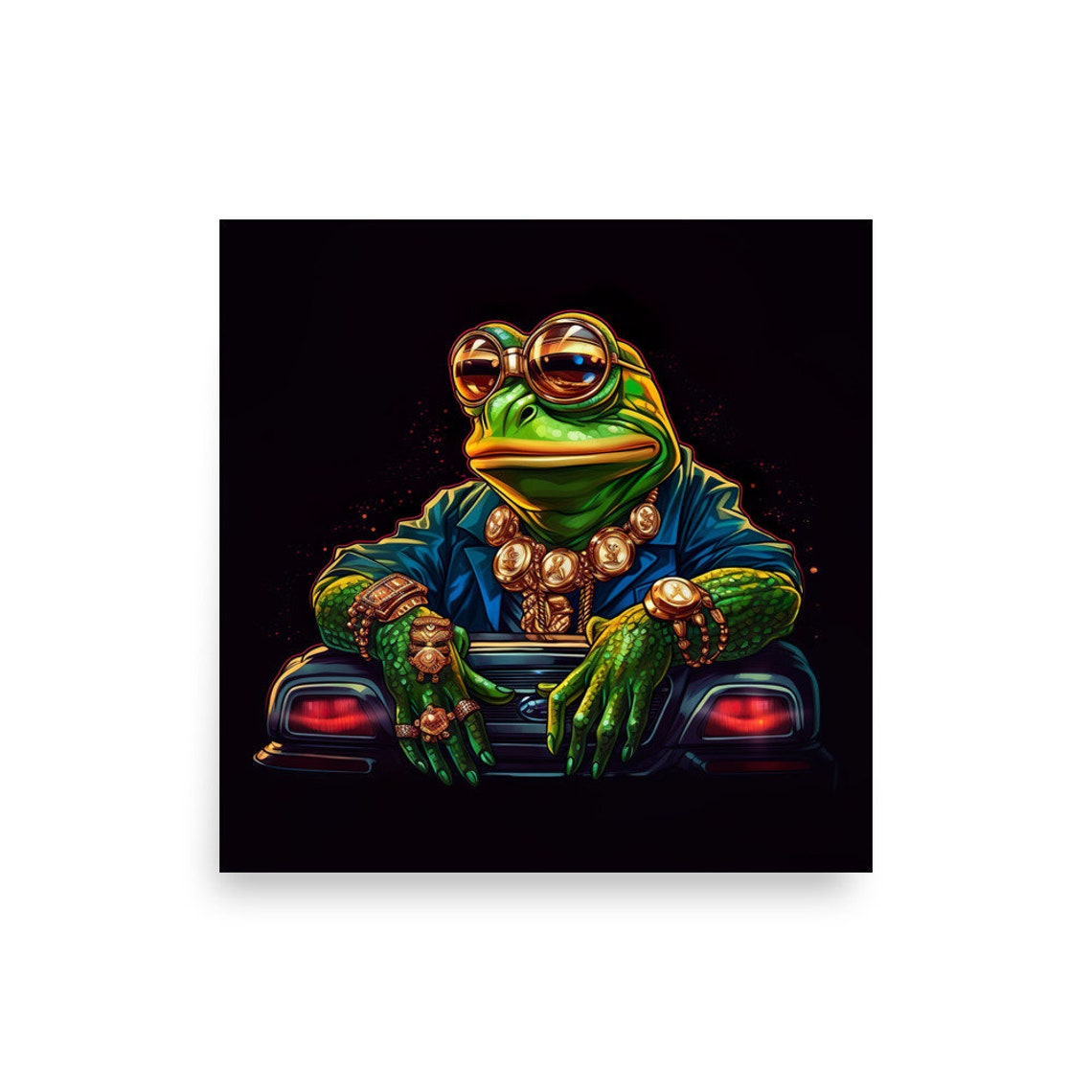 Pepe Swag Poster - Etsy