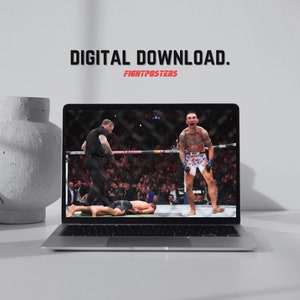 Max Holloway Vs Gaethje - Etsy