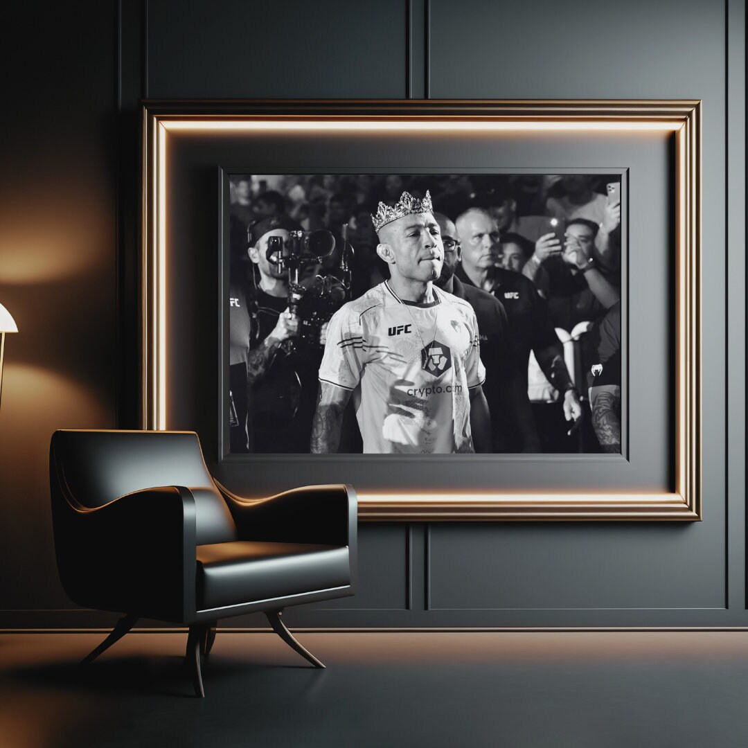 UFC 301 Jose Aldo "king of Rio" Poster Wall Art Frame Canvas Metal ...