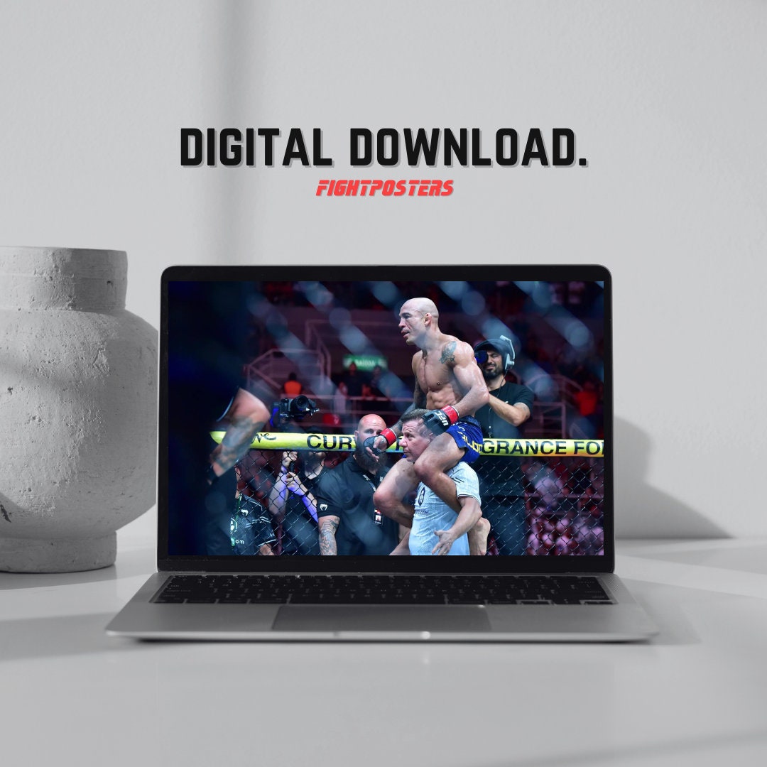 UFC 301 Jose Aldo "king of Rio" Poster Wall Art Frame MMA | Digital ...