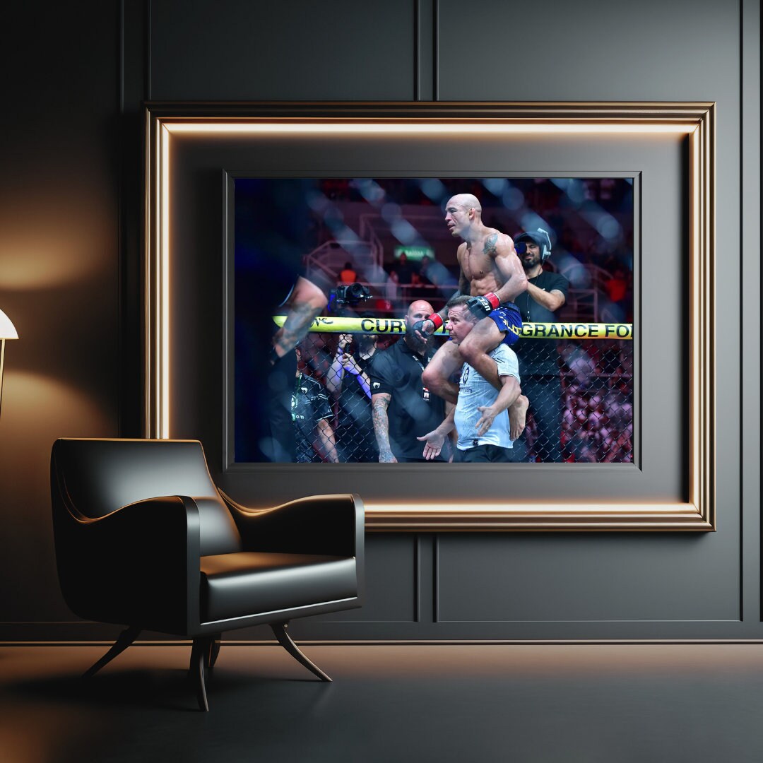 UFC 301 Jose Aldo "king of Rio" Poster Wall Art Frame Canvas Metal ...
