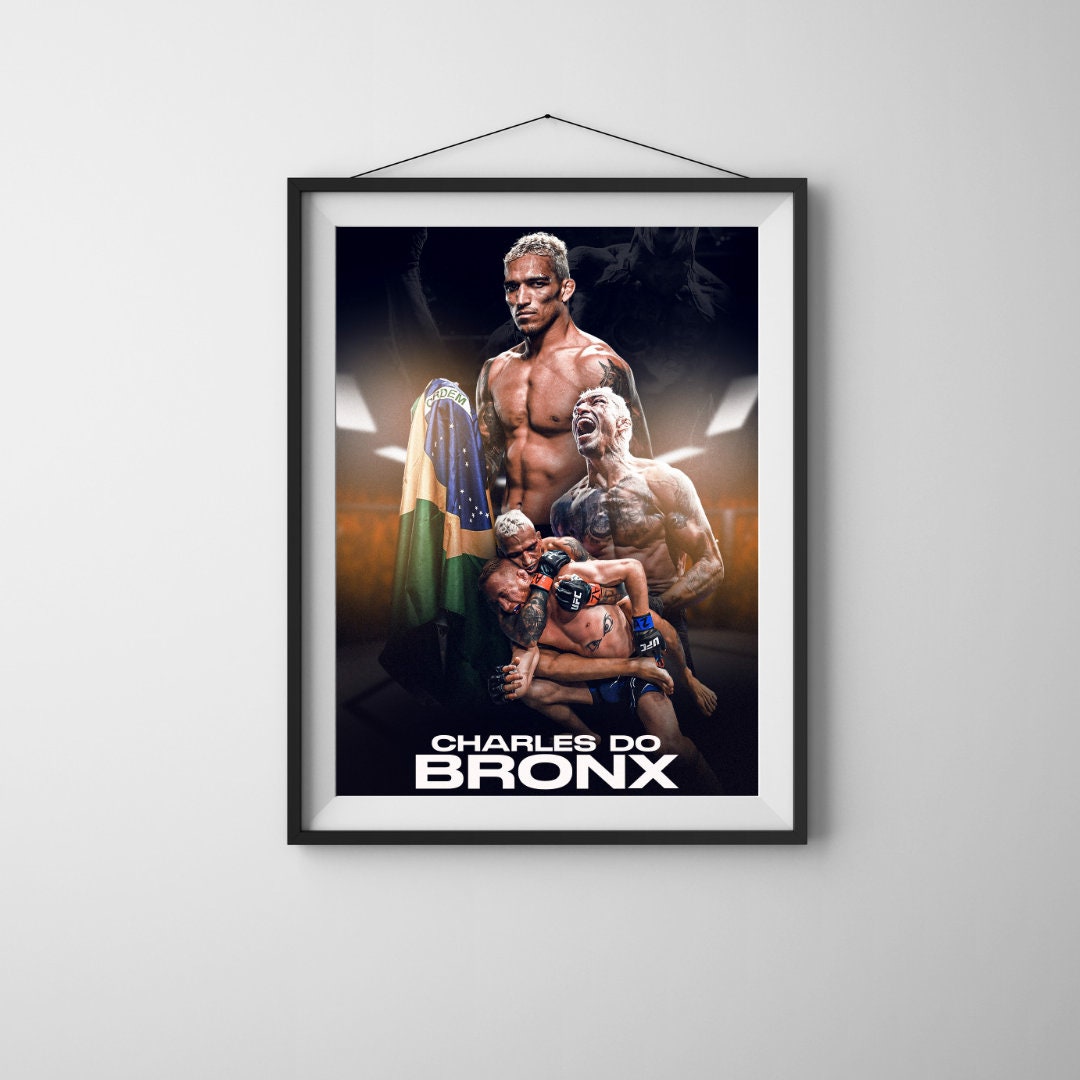 Fightposters Charles do Bronx Oliveira Wall Art - Etsy
