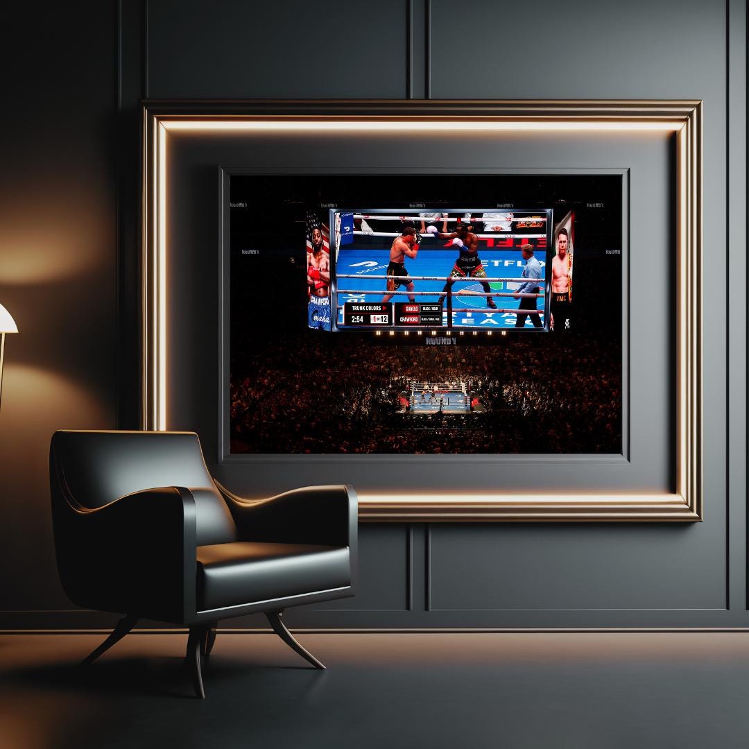 Canelo Alvarez Vs Terence Crawford Poster | Wall Art Frame Canvas Metal ...