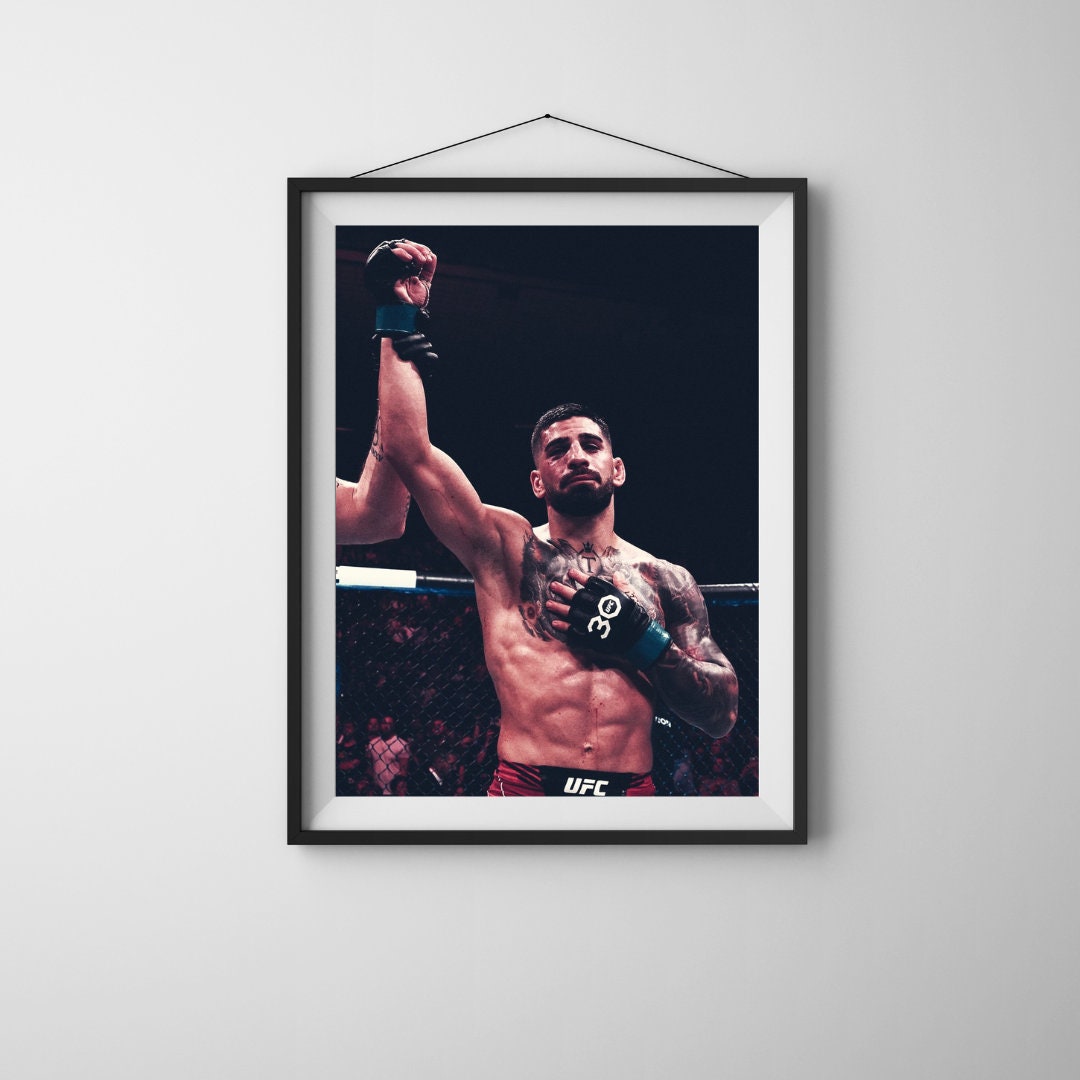 Ilia Topuria Poster UFC Wall Art Frame MMA Digital Print - Etsy