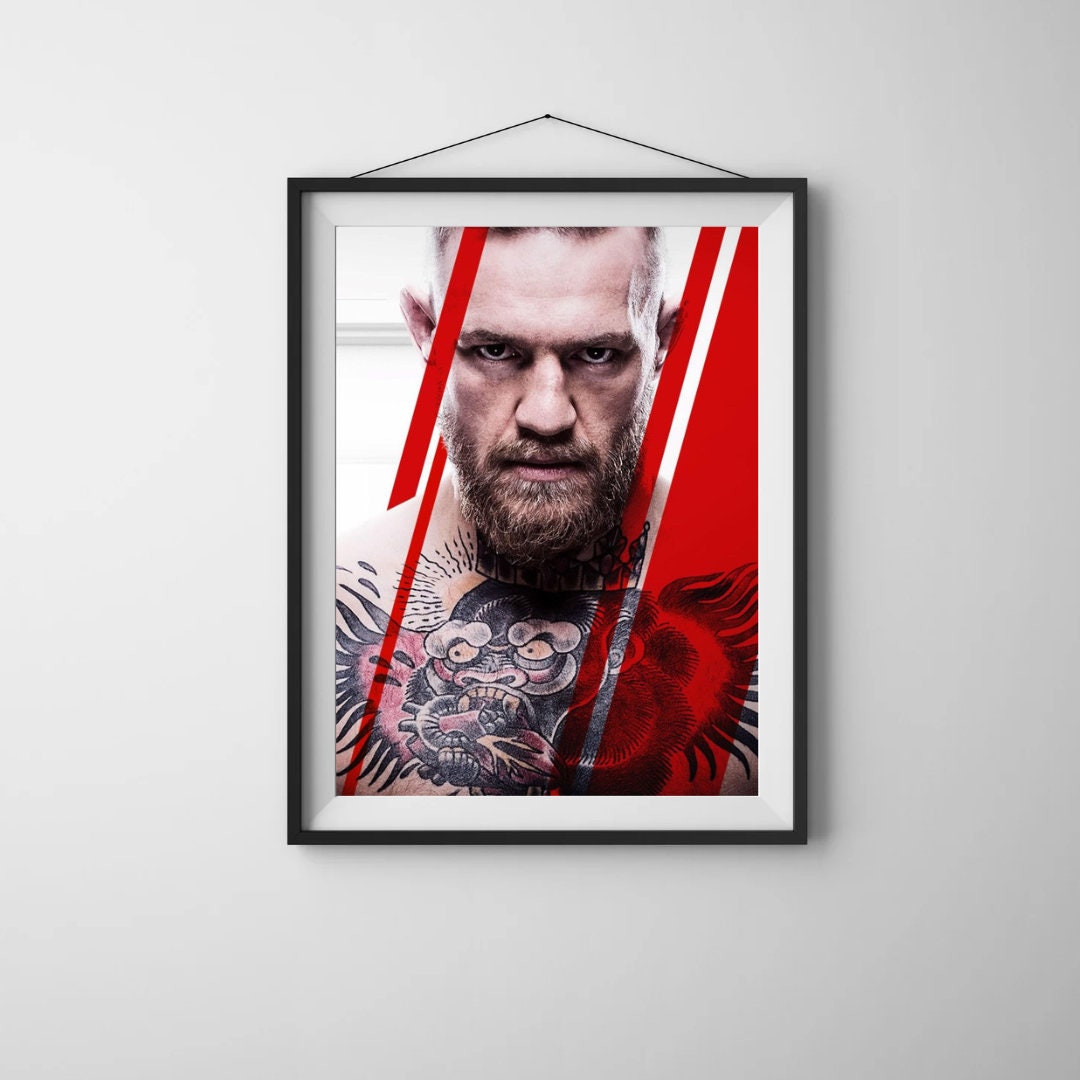 Conor Mcgregor Poster UFC Wall Art Frame MMA Digital Print - Etsy