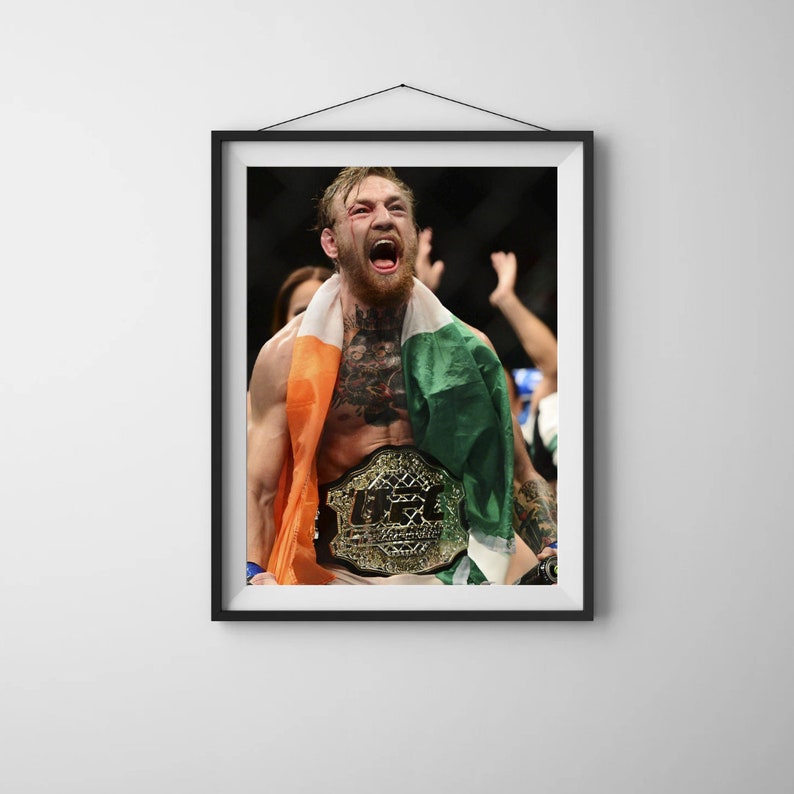 Conor Mcgregor Poster UFC Wall Art Frame MMA Digital Print - Etsy