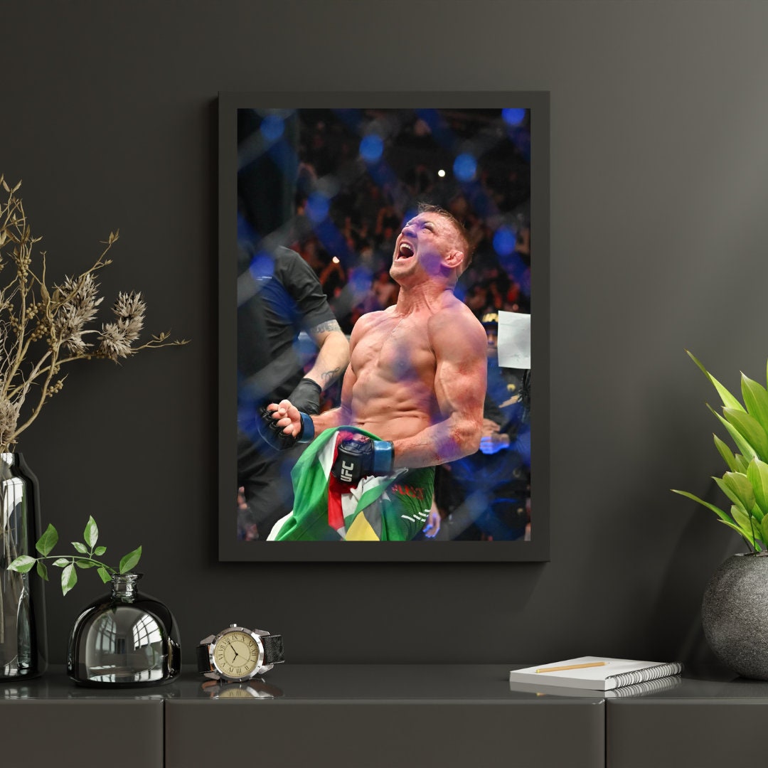 Dricus Du Plessis Poster Wall Art Frame Canvas Metal Print | Museum ...