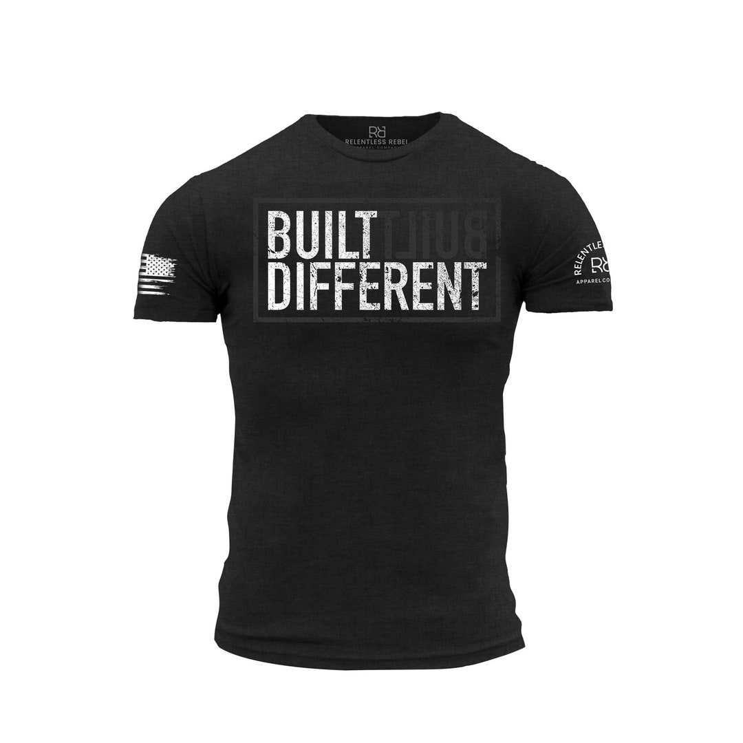 Built Different Front Premium Men's Tee - Etsy
