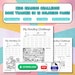 Fun Kids Reading Challenge, Digital, Printable, PDF, 12 Pages, Coloring ...