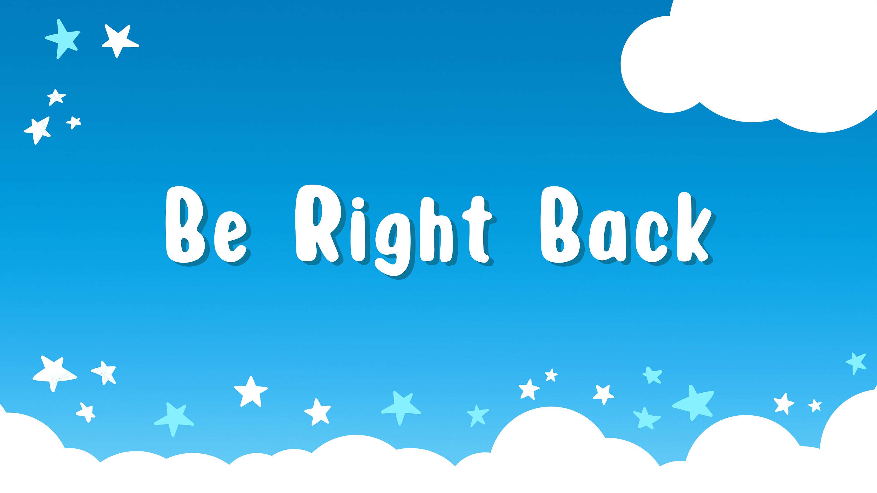 Blue Cloud Star Stream Overlay - Etsy