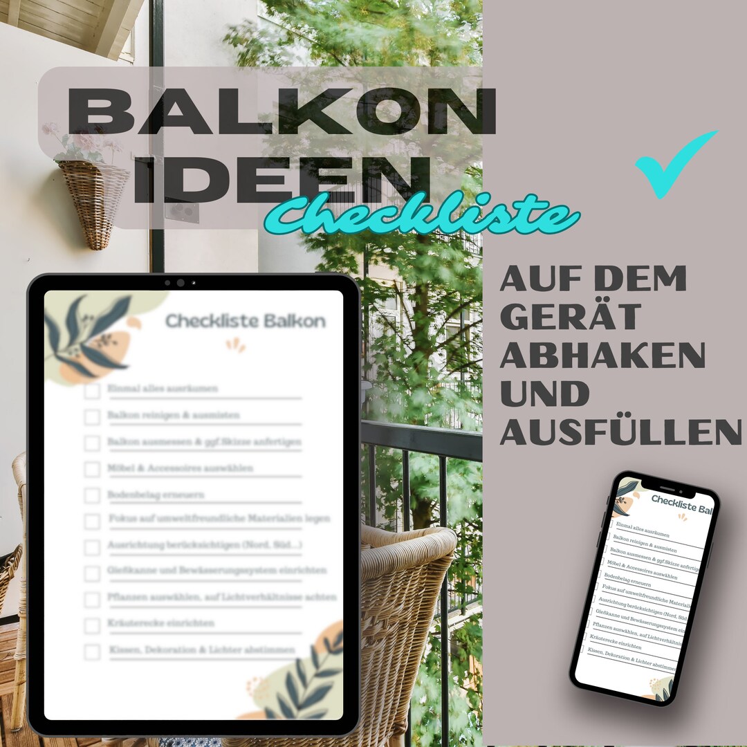 Balcony Checklist: Everything You Need for a Dreamy Balcony Design Fill ...