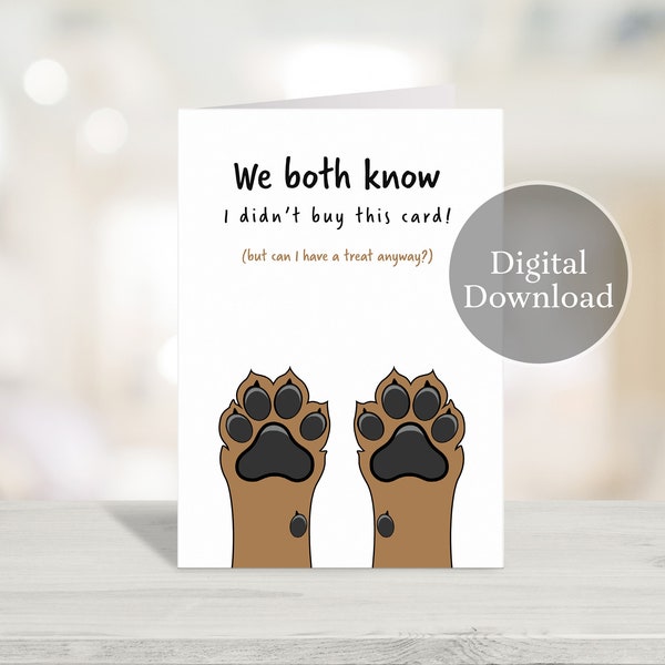 Dog Pun Card - Etsy